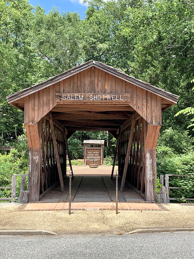 Salem-Shotwell Covered Bridge stands as a charming reminder that some things are worth preserving, including your retirement savings.