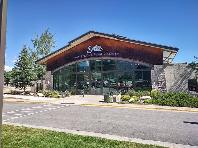 The Salida Hot Springs Aquatic Center &ndash; your muscles' favorite destination after conquering those mountain trails.