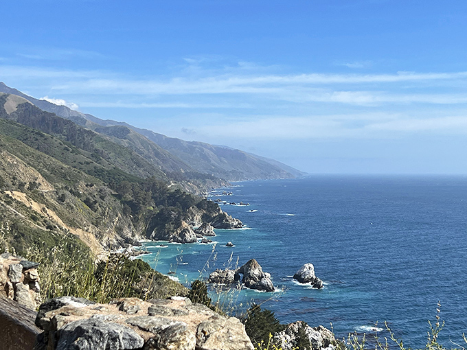 The kind of view that makes smartphone cameras feel wholly inadequate. Some landscapes simply demand to be experienced firsthand.