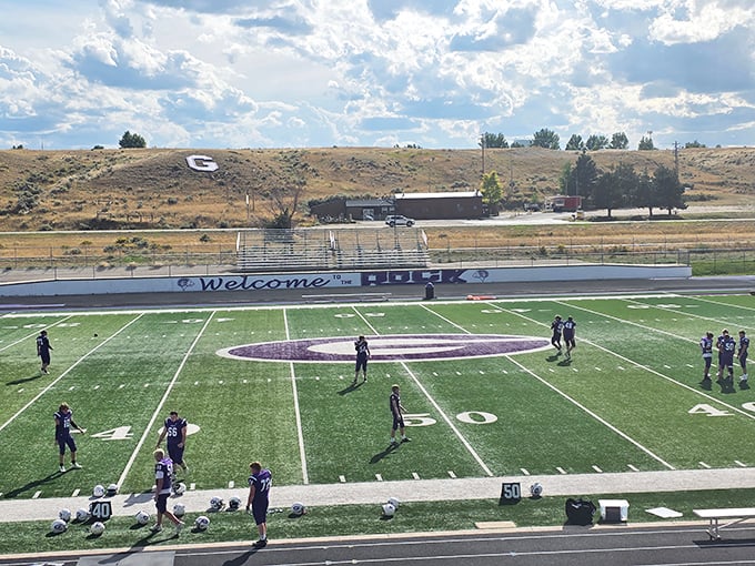 Friday night lights, Wyoming style &ndash; where the whole town shows up and everybody knows your name.