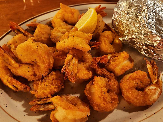 These fried shrimp aren't just good, they're the kind that make you question every other fried shrimp you've ever eaten. Life-changing? Perhaps.