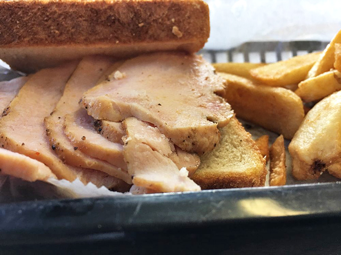 Smoked turkey that will make you question why you only eat this bird once a year. Moist, tender, and ready for its sandwich close-up.