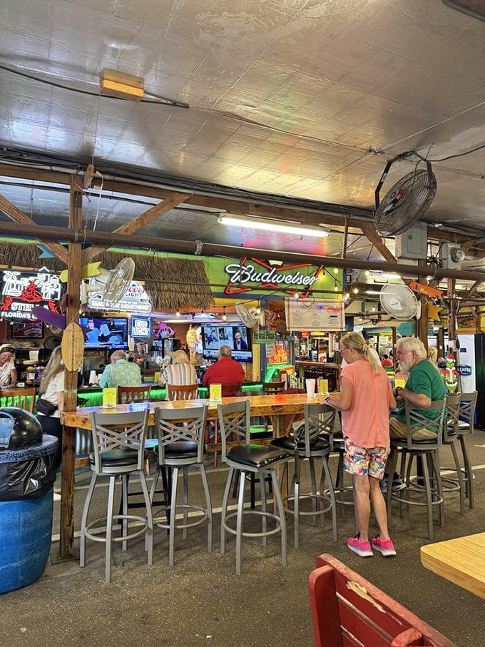 Where cold beer meets warm conversation. The market's hidden watering hole offers the perfect pit stop when your shopping bags start feeling like dumbbells.