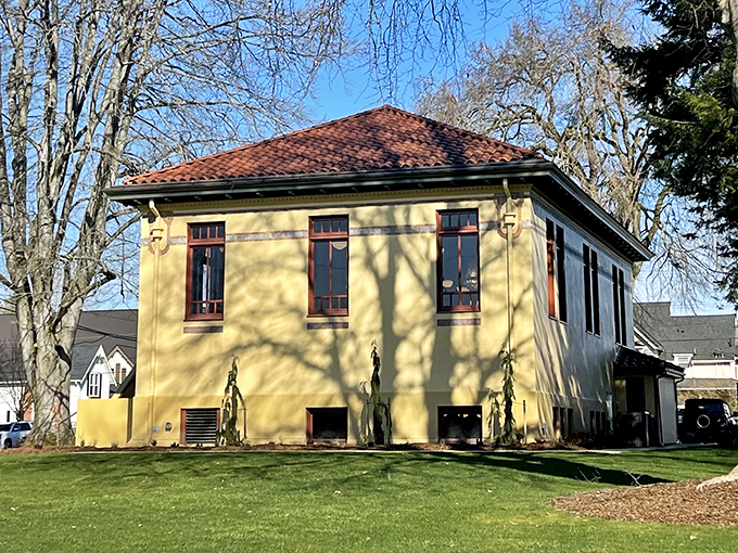 The stately yellow Snohomish Carnegie Building stands as a testament to when libraries were palaces and knowledge was treasured.