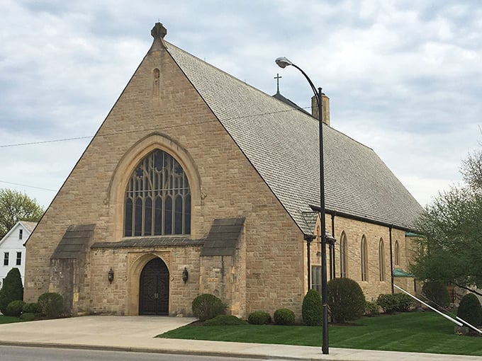 This stone church stands as a testament to faith and community, offering spiritual wealth in a town where material wealth stretches surprisingly far.