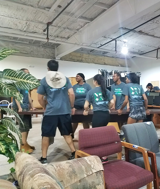 Sofas galore in every shade imaginable &ndash; like a rainbow decided to become really comfortable and reasonably priced.