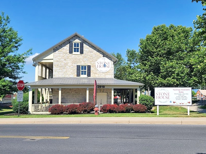 Stone House Urban Winery combines farmhouse charm with vineyard sophistication&mdash;proof that you don't need to visit Napa to enjoy a quality wine experience.