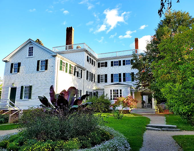 Historic buildings at Strawbery Banke Museum offer a walk through four centuries without requiring an actual time machine.
