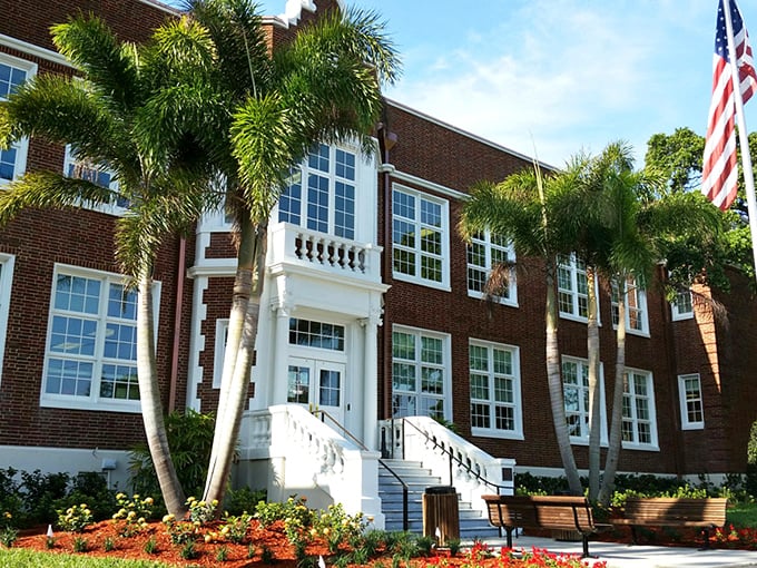 The Tarpon Springs Performing Arts Center doesn't just host shows; it's architectural proof that Florida can do "distinctive" without involving flamingos.
