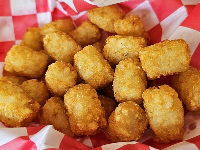 These golden tater tots aren't just side dishes&mdash;they're little nuggets of crispy potato perfection that might just steal the show from your burger.