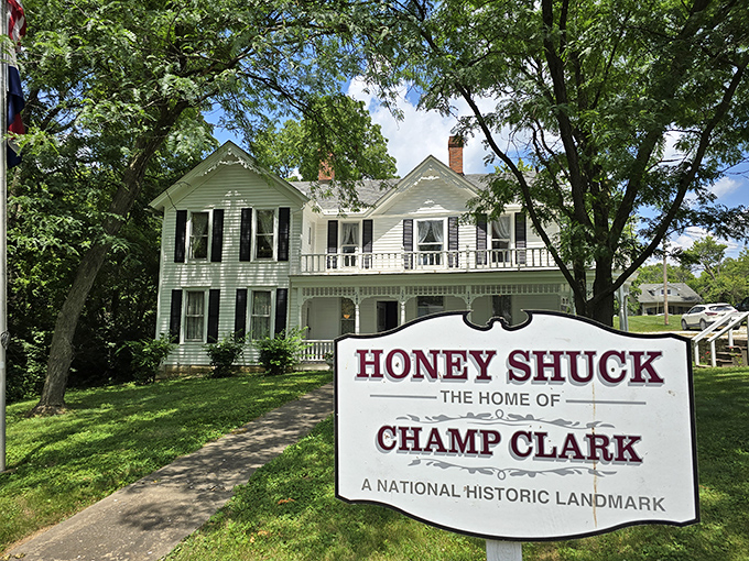 "Honey Shuck," Champ Clark's historic home, proves that even national political powerhouses need a front porch to come home to.