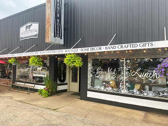 The Ranch House serves up comfort and caffeine in equal measure, with a storefront that practically whispers, "Come in and stay awhile."