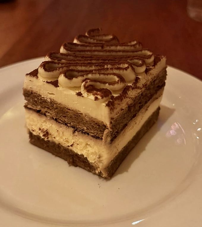 Layers of coffee-soaked goodness and mascarpone cream&mdash;this tiramisu doesn't just lift you up, it transports you straight to an Italian caf&eacute;.