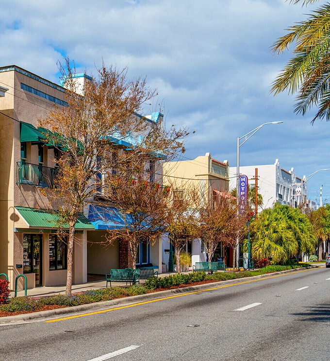 Downtown streets blend old Florida architecture with contemporary shops, creating Instagram-worthy strolls that cost absolutely nothing.