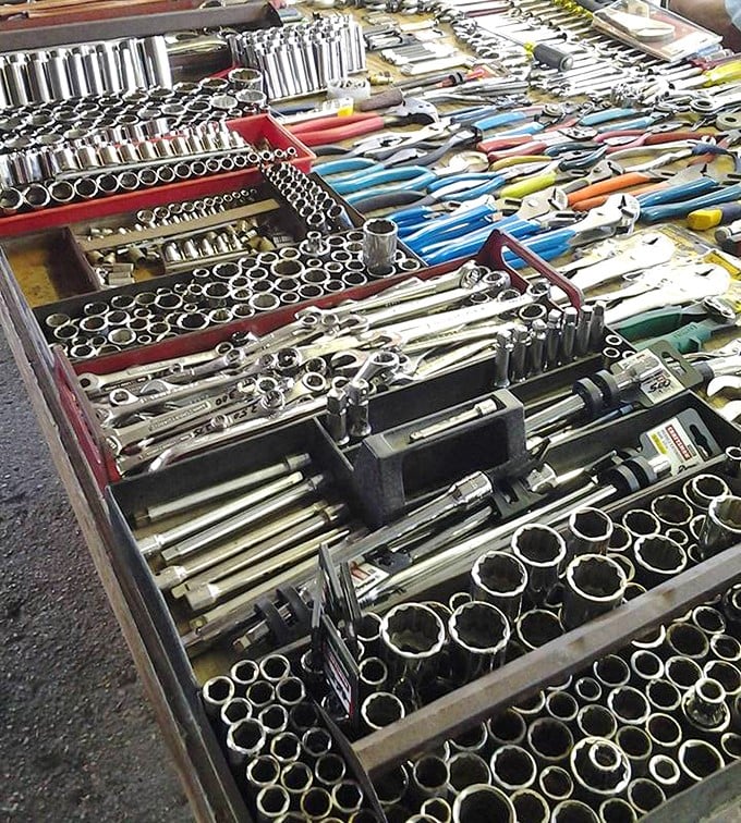 Tool paradise for the DIY devotee&mdash;organized with the precision of a surgical tray and twice as likely to fix what ails your home.
