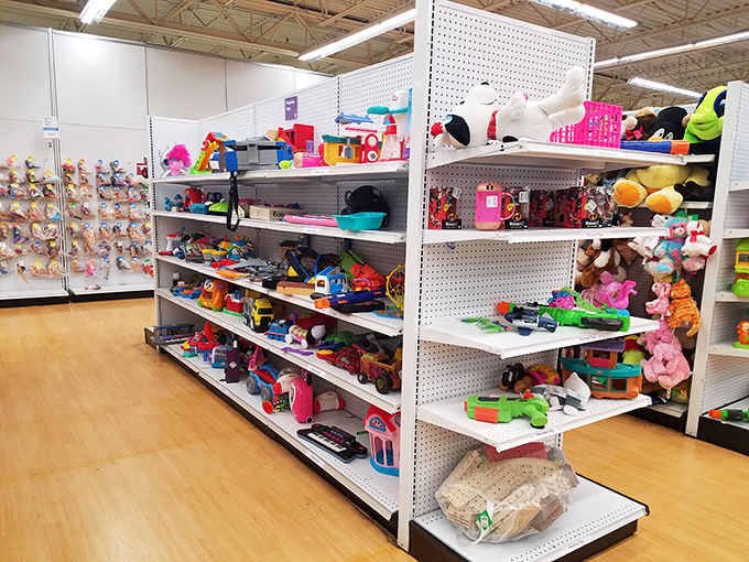 Yesterday's beloved toys await new adventures &ndash; plastic joy ambassadors ready for their second act in a child's imagination.