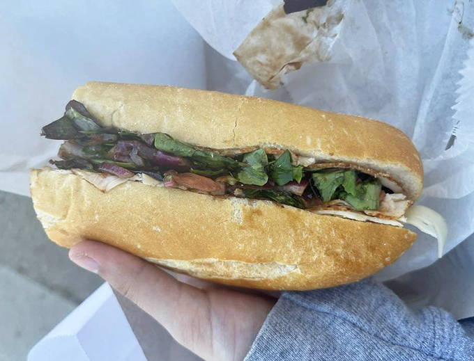 Simple yet sublime&mdash;a classic hoagie that proves sometimes less is more. The fresh roll and quality ingredients speak volumes without saying a word.