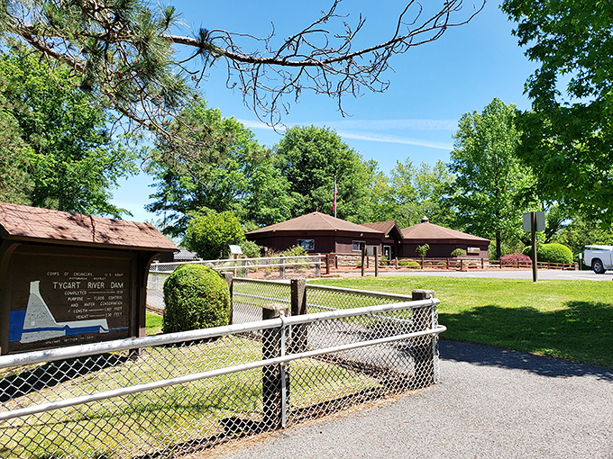 Tygart Lake State Park's visitor center provides a gateway to affordable outdoor adventures that would cost a fortune if they had a fancy zip code attached.