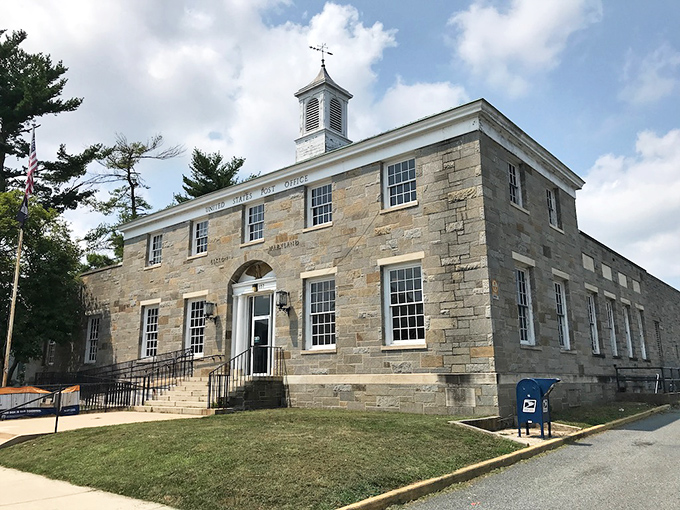 The historic post office building stands as a testament to when government architecture aimed to inspire rather than merely contain bureaucracy.