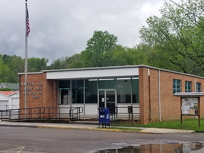 Even the post office in Damascus has character&mdash;a place where hikers eagerly collect care packages after weeks on the Appalachian Trail.