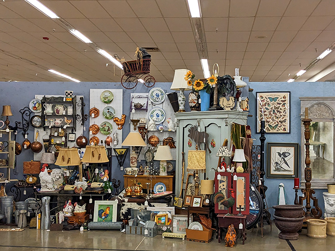 These aren't just vintage displays &ndash; they're perfectly curated vignettes that make you want to redecorate immediately.