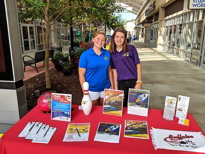 Local events and promotions add community flavor to the shopping experience. These friendly faces are the human touch in our increasingly digital shopping world.