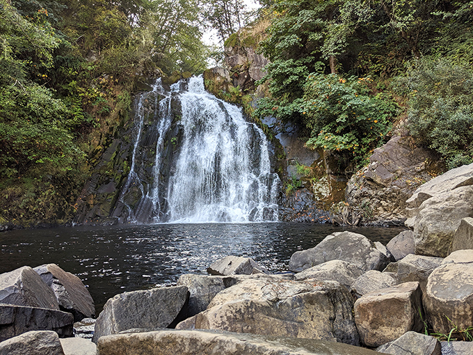 Young's River Falls delivers that perfect Pacific Northwest moment&mdash;pristine cascading water surrounded by enough green to make emeralds jealous.