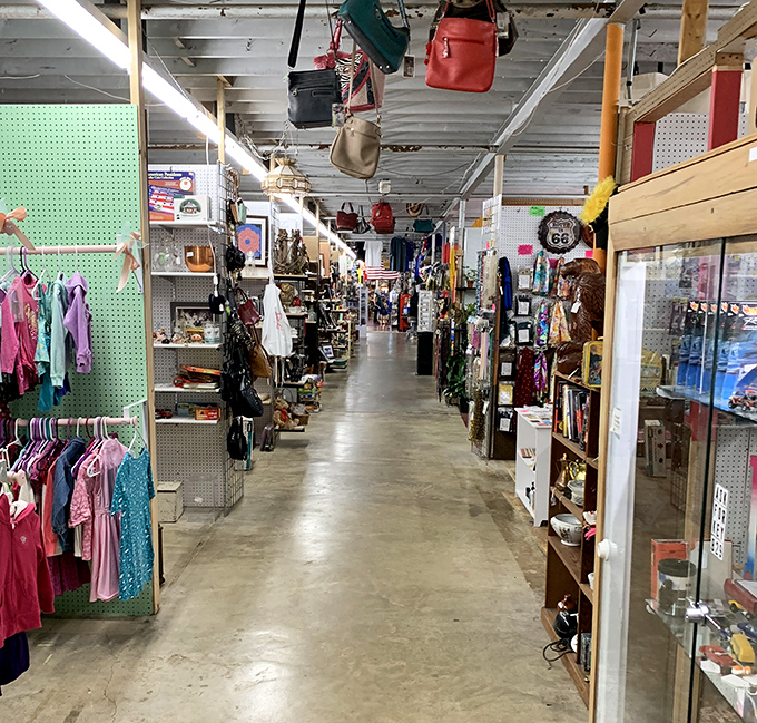 The corridor of possibilities&mdash;where your "I'm just browsing" quickly transforms into "I need a bigger car to haul all this home."