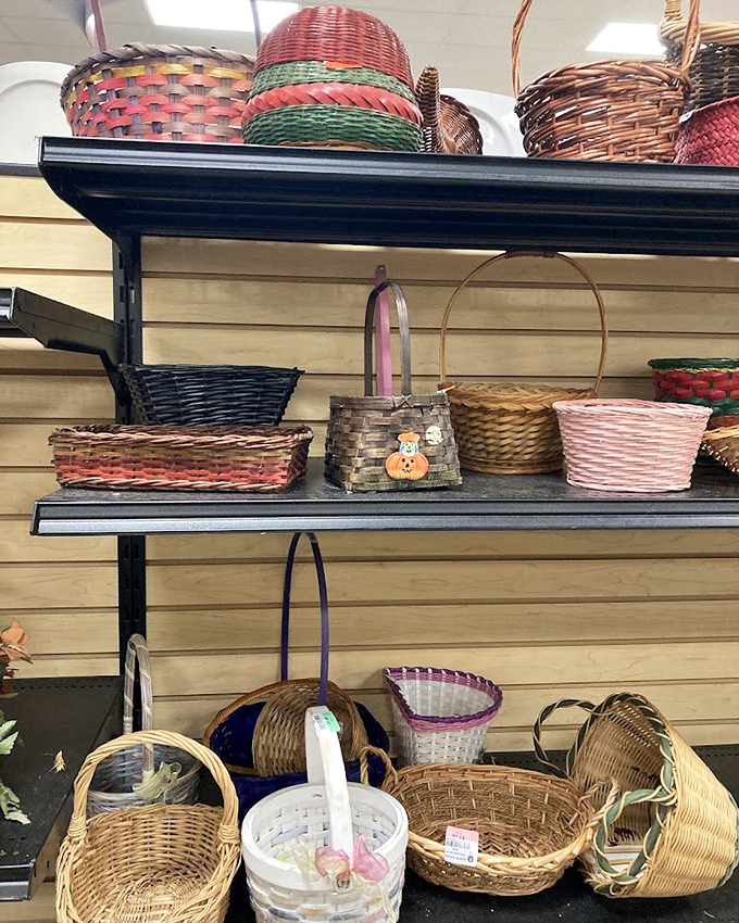 Baskets galore for the Martha Stewart in all of us, minus the hefty price tags.