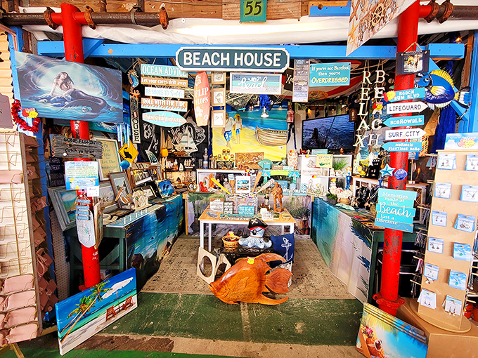 Beach House booth: where coastal dreams come true without the sand in your shoes or sunburn on your nose.