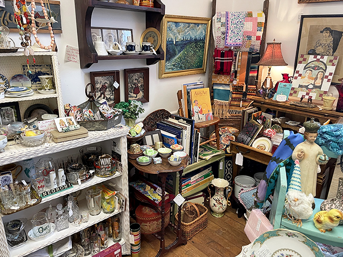 Every corner reveals a new collection to obsess over. This booth is what happens when "a little bit of everything" becomes an art form.