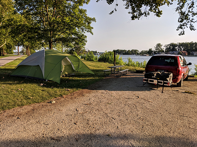 Camping spots where your biggest neighbor complaint might be overly chatty raccoons at midnight.