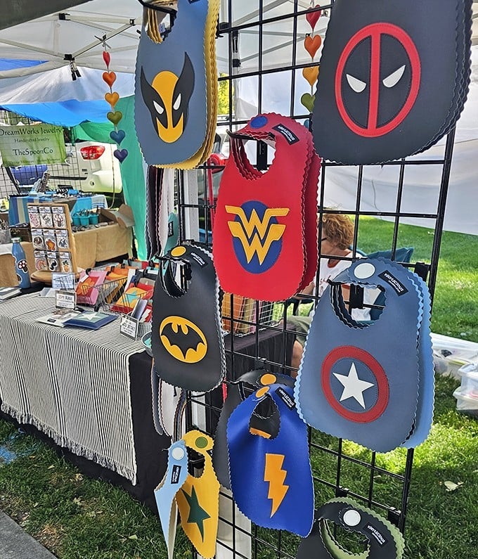 Every kid deserves to be a superhero on grocery day &ndash; these handmade capes turning ordinary errands into extraordinary adventures for the junior justice league.