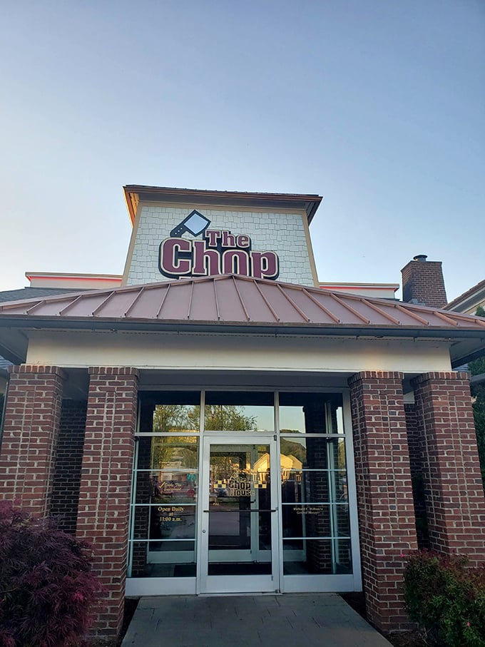 The Chop House stands ready to refuel depleted shoppers. Nothing says "I deserve this" like a post-shopping steak after conquering the outlet wilderness.