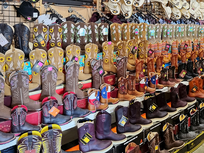 Boot heaven exists, and it's right here in Smithfield&mdash;where your inner cowboy or cowgirl can find their perfect leather soulmate.