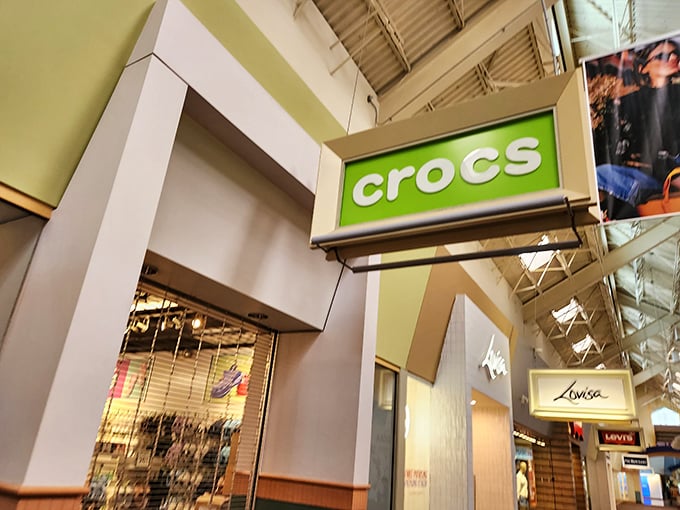 The Crocs store &ndash; where fashion sense goes to die but comfort reigns supreme, proving that sometimes your feet deserve to be happier than your Instagram followers.