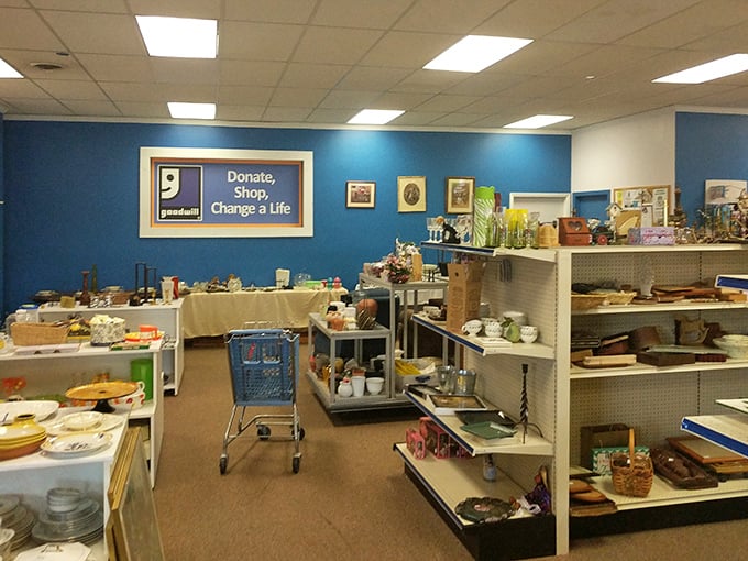 That "Donate, Shop, Change a Life" sign isn't just words &ndash; it's the whole beautiful business model in three simple verbs. 