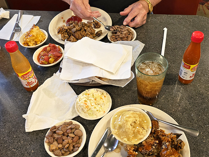 A table at Wade's isn't just a meal&mdash;it's a communion with Southern food traditions. Sweet tea flows freely as conversations and comfort food unite.