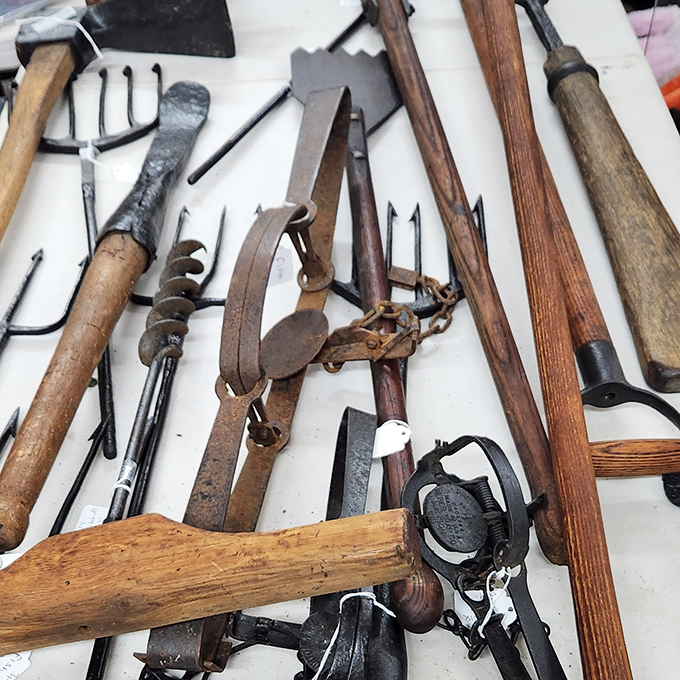 These aren't just tools&mdash;they're the calloused hands of history. Implements that built Wisconsin, now resting after decades of honest work.