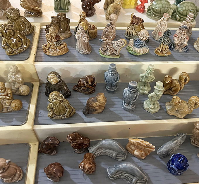 These miniature figurines aren't just collectibles—they're tiny ambassadors from another era, each with personality despite their size.