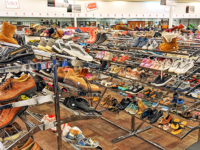 A shoe safari stretches to the horizon&mdash;leather loafers, athletic sneakers, and summer sandals all competing for your feet's attention.