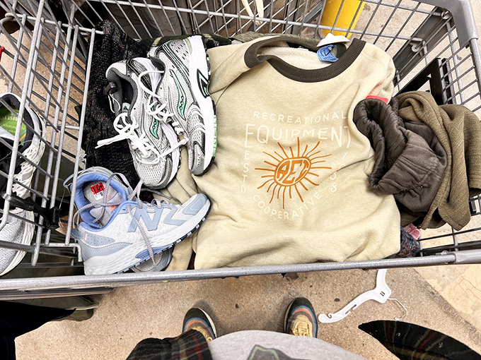 Your shopping cart becomes a time capsule of random treasures you suddenly can't live without today.