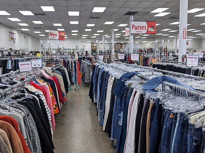 The promised land of denim, where jeans of every wash and vintage await. Finding your perfect pair here is like striking fashion gold without the gold-level price tag.