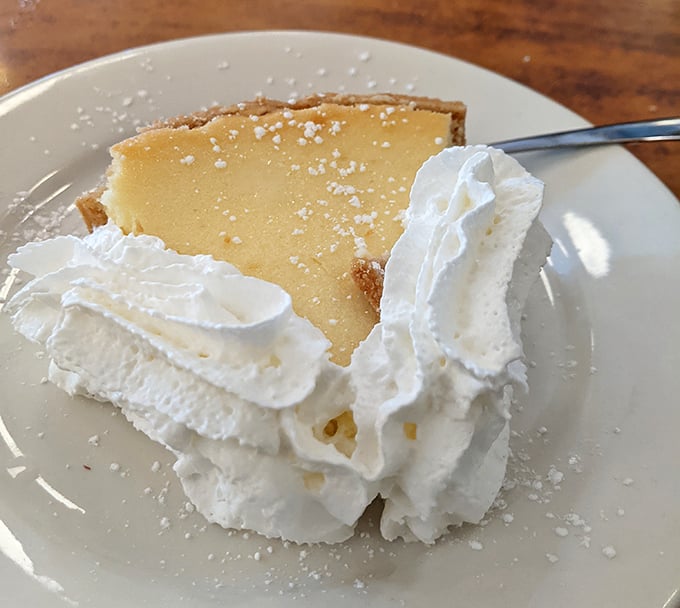 The key lime pie that launched a thousand crosstown trips&mdash;tangy, sweet perfection crowned with clouds of whipped cream that make time stand still.