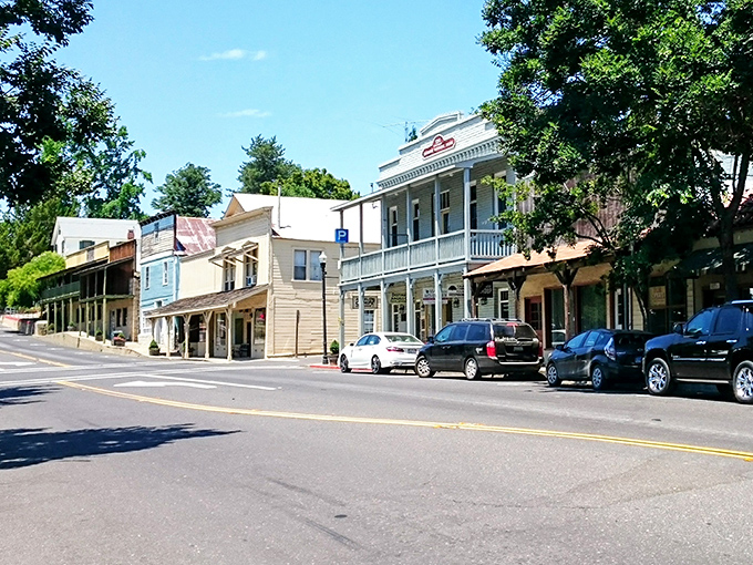 Historic storefronts along Main Street create that perfect Gold Rush panorama &ndash; just squint and you might see Mark Twain strolling by.