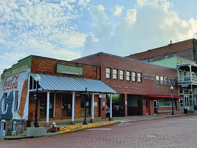 Main Street's mercantile building and fire station remind us when shopping local wasn't a trend&mdash;it was simply how things were done. 