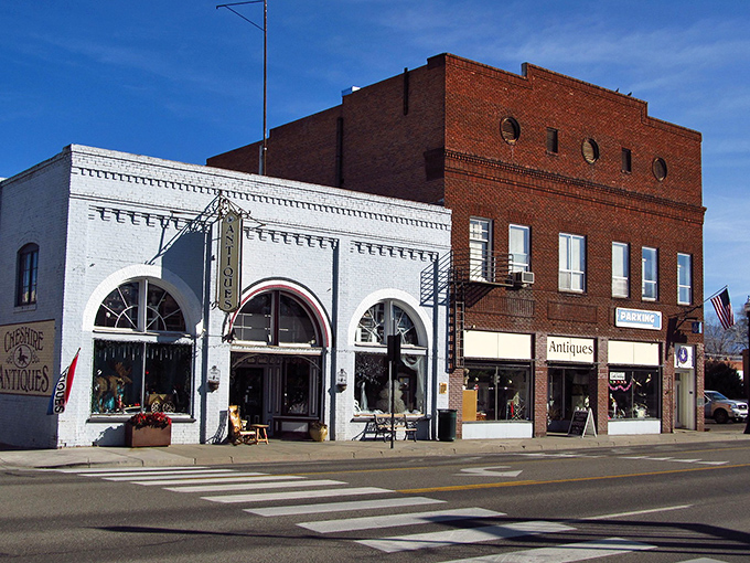 These historic storefronts aren't playing dress-up for tourists &ndash; they're the real deal, housing antique shops where treasures await the patient hunter.