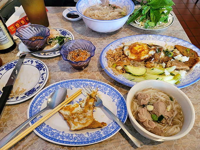 A feast fit for royalty—or just a Tuesday night when you can't decide what to order. Multiple dishes create a symphony of flavors that Mozart would envy.