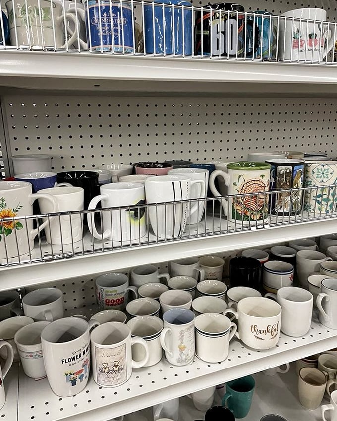 Mug collectors, rejoice! From "Thankful" sentiments to whimsical designs, your morning coffee's new best friend awaits.