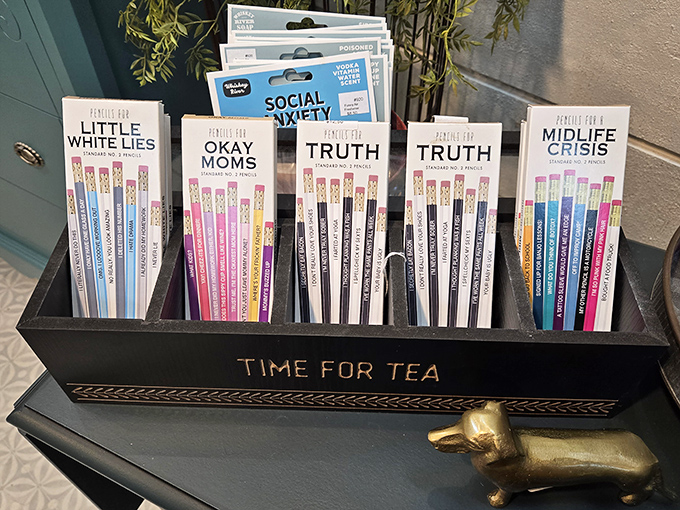Pencils for every life crisis imaginable. Because sometimes the best therapy is writing down your problems with a pencil that understands them.